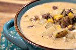 Crock-Pot Cheesy Harvest Potato Chowder - Crock-Pot Ladies