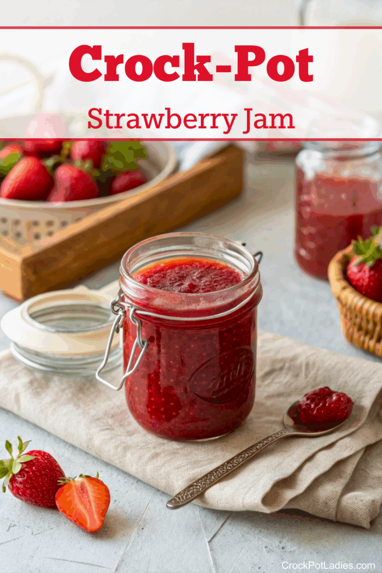 Crock-Pot Strawberry Jam: A Simple Recipe