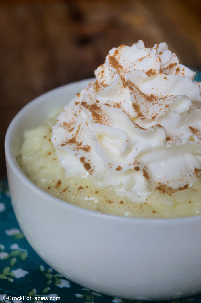 Crock-Pot Express Rice Pudding - Crock-Pot Ladies